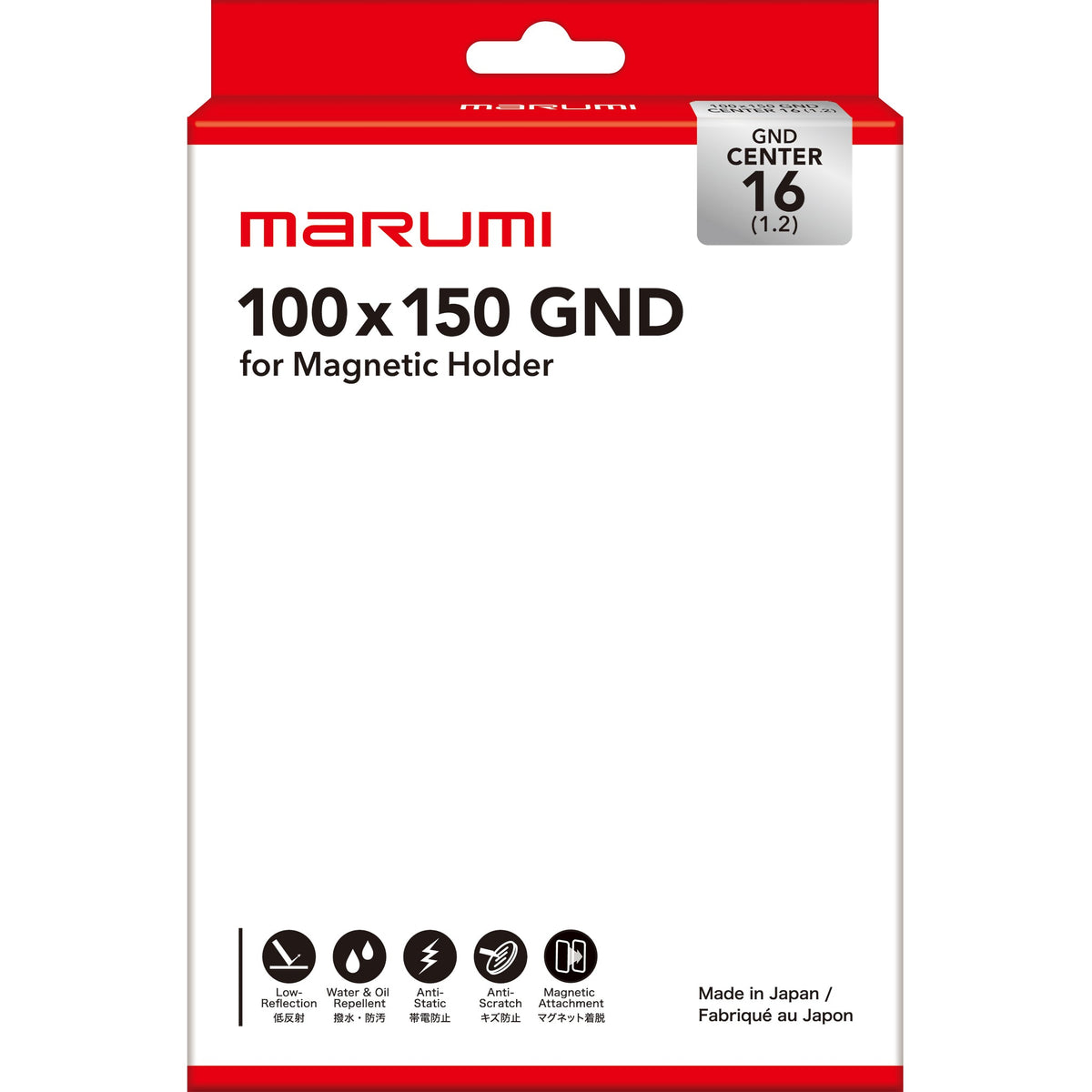 Center GND16 (1.2) for M100 -Magnetic Attachment |Marumi – marumi