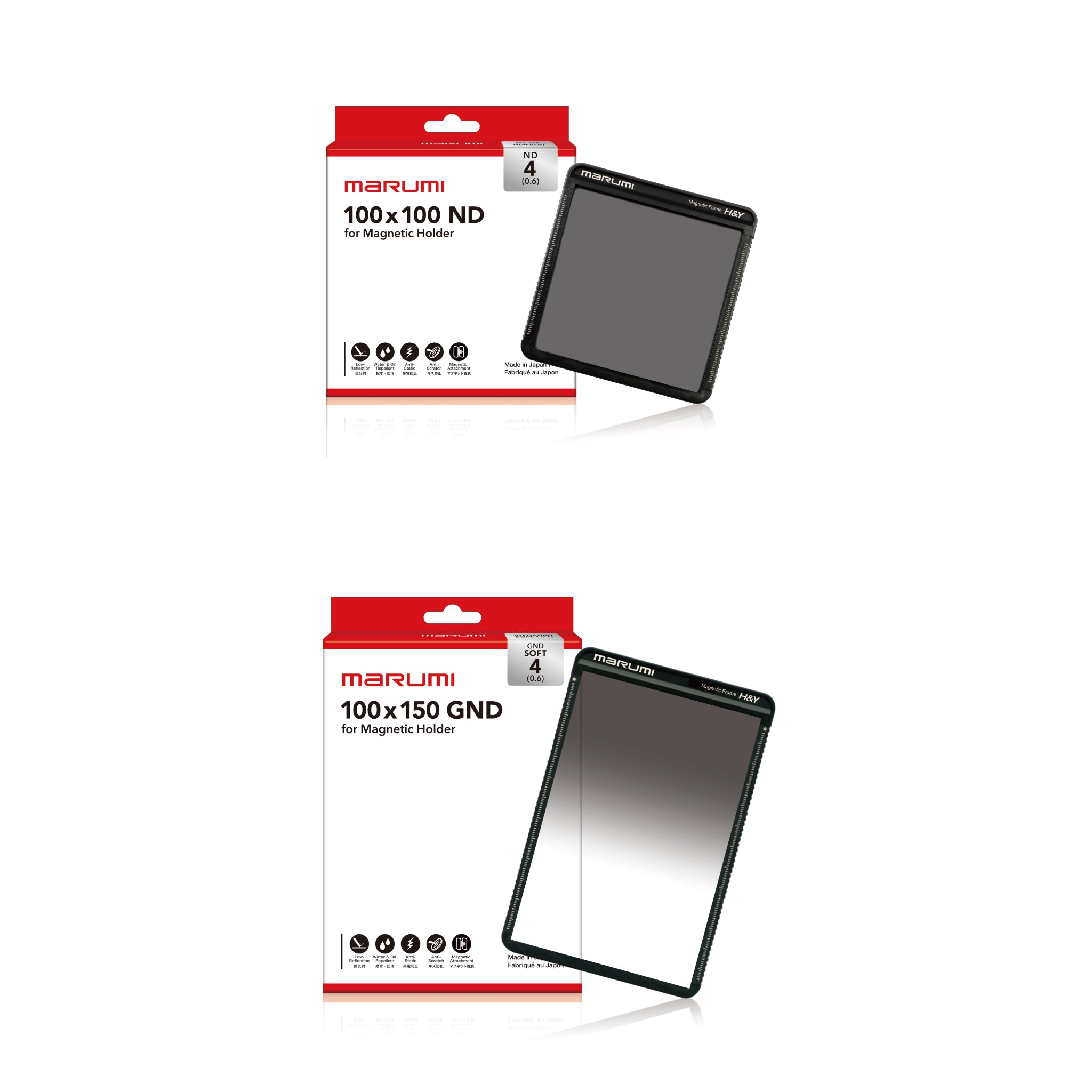 Pair for M100 Magnetic Holder System -Custom Choice |Marumi – marumi